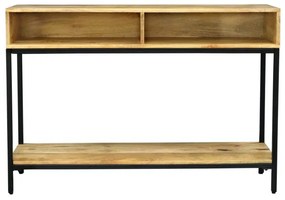 Indický nábytek - Konzolový stůl Gita 110x76x35 z masivu mango Mango natural