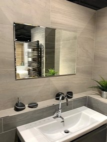 Zrcadlo do koupelny na míru - konfigurovatelné s fazetou 10 mm - Crystal