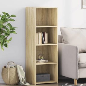 Skříň highboard dub sonoma 40 x 41 x 124 cm kompozitní dřevo