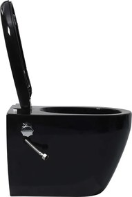 vidaXL Závěsné WC bezobrubové s podomítkovou nádržkou keramika [3200553] Barva: Bílá
