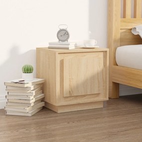 Noční stolek dub sonoma 44 x 35 x 45 cm kompozitní dřevo