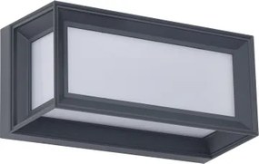 Brilagi - LED Venkovní nást. svítidlo se senz. PARKER LED/12W/230V antracit IP44