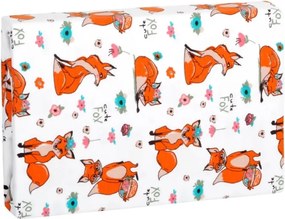 Bellatex dětské prostěradlo jersey s elastanem Lištička rozměr 70x140 cm