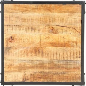Konferenční stolek 60 x 60 x 35 cm masivní mangovníkové dřevo 321794