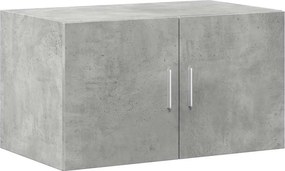 Úložná skříňka betonově šedá 70x42,5x225 cm kompozitní dřevo 3281325