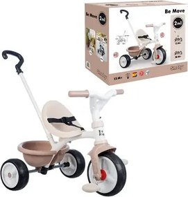 Smoby Tříkolka Be Move béžová / od 15 měsíců