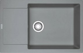 Franke Maris - Fragranitový dřez MRG 611-78 BB, 780x500 mm, šedý kámen 114.0363.221