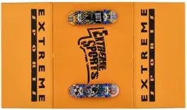 TEDDIES Prstový skateboard šroubovací s rampou / Plast / 10 cm / 2 ks