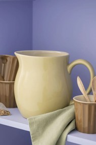 IB LAURSEN Džbán Mynte Wheat Straw 2,5 l, béžová barva, keramika