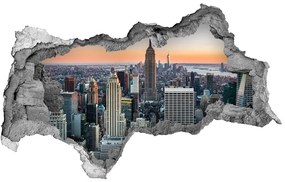 Wallmuralia Fototapeta díra na zeď 3D New York 95x73 cm