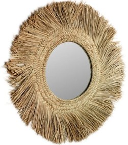 OnaDnes -20% Kulaté závěsné zrcadlo Kave Home Rumer 72 cm