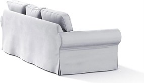 Potah na pohovku IKEA  Ektorp 3-místná, nerozkládací barva šedá látka lesklé, sametová