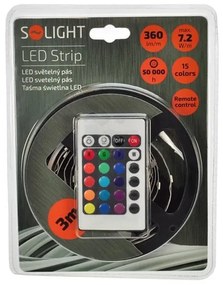 Solight WM55 - LED pásek s dálkovým ovladačem 7,2W/12V 3m