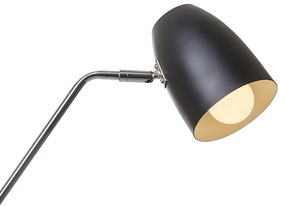 RENDL R12989 PRAGMA stojanová lampa, ke čtení černá chrom