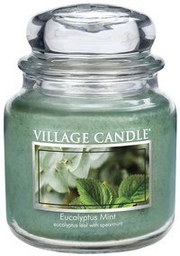 Village Candle Vonná svíčka ve skle - Eukalyptus a máta-Eucalyptus Mint