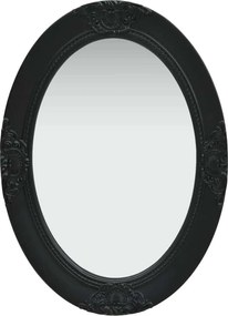 vidaXL Nástěnné zrcadlo barokní styl 50 x 70 cm [320355] Barva: Bílá