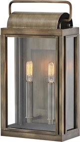 Venkovní lucerna Elstead SAG HARBOR M IP44 starý bronz 2xE14