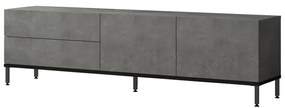 TV stolek Ove III 170 cm šedý