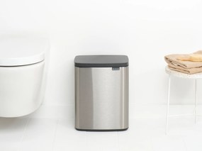 Brabantia BO odpadkový koš 12L matná ocel otiskuvzdorná