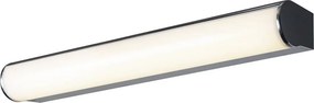 LA 1002190 MARYLIN, LED venkovní nástěnné nástavbové svítidlo, chrom, IP44, 3000K, 10W - BIG WHITE (SLV)