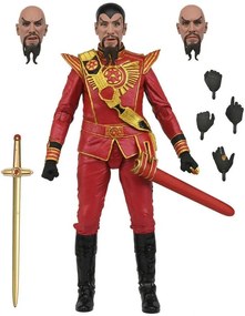 Flash gordon (1980) ultimate ming (červená vojenská uniforma) - akční figurka