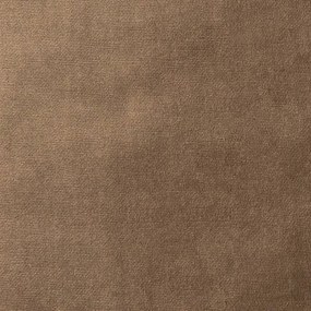 Taupe sametová pohovka 225 cm Cube – Bonami Selection
