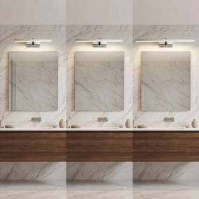 Toolight Rea, Koupelnové nástěnné LED svítidlo APP1857-1W 40cm Chrome, OSW-66010
