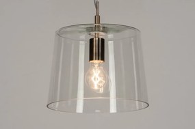 Závěsné designové skleněné svítidlo do kuchyně Viktoria