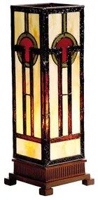 Stolní lampa Tiffany ART DECO Clayre &amp; Eef 5LL-9334