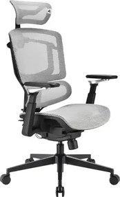 Sharkoon OfficePal C50M šedá / kancelářská židle / 3D opěrky / nosnost