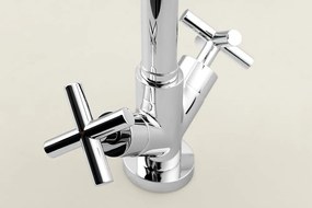 Reitano Rubinetteria Reitano Rubinetteria, AXIA stojánková umyvadlová baterie bez výpusti, chrom, 517/S