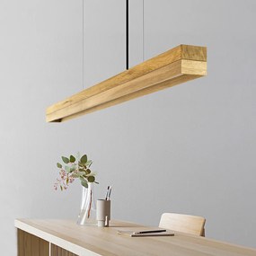Dřevěné LED lineární svítidlo vhodné nad dlouhé stoly C1o  Dřevěné LED lineární svítidlo vhodné nad dlouhé stoly C1o Dekor: Dubové dřevo, Stmívání:…