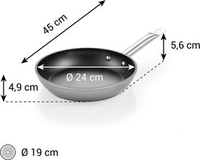 TESCOMA Pánev GrandCHEF+ ø 24 cm