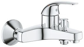 Grohe BauCurve Vanová nástěnná baterie, chrom 23599000