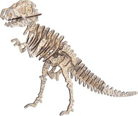 Dřevěné 3D puzzle Tyrannousaurus