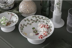 Bílá porcelánová mísa s vánočním motivem ø 16 cm Hammershøi Christmas – Kähler Design