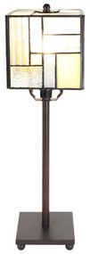 Stolní lampa Tiffany Paula – 13x13x18 cm