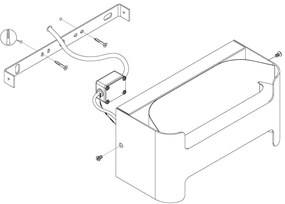 Eglo 98729 - LED Venkovní nástěnné svítidlo PASSIRANO LED/4,8W/230V IP44