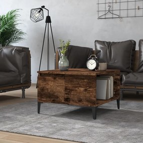 vidaXL Konferenční stolek 55 x 55 x 36,5 cm kompozitní dřevo [821084] Barva: Betonová šedá