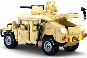 Sluban Army Model Bricks M38-B0837 Hummer bojový off road / LEGO - kom