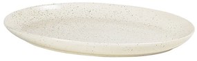 Oválný talíř Nordic Vanilla 35,5 cm