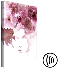 Obraz Květinový vzhled (1 panel) na výšku
