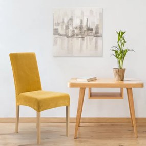 Potah na židli D91 04 hořčičný
