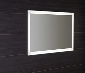 Sapho FLUT zrcadlo s LED podsvícením 1000x700mm, bílá FT100