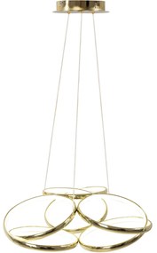Toolight - LED závěsné svítidlo APP794-CP + dálkové ovládání, zlatá, OSW-04021