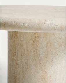 Betonový kulatý zahradní jídelní stůl ø 122 cm Drasi – Kave Home
