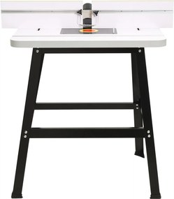 Frézovací stůl ocel a MDF 81 x 61 x 88 cm 147836