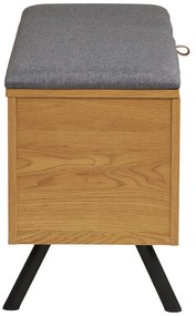 Truhla v dekoru dubu v přírodní barvě 92x48x33 cm Barco – House Nordic