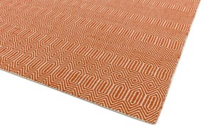 Oranžový  koberec Darisi Orange Rozměry: 100x150 cm