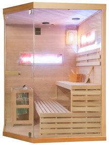 BPS-koupelny Finská sauna Relax  150x150, 4-5 osob
